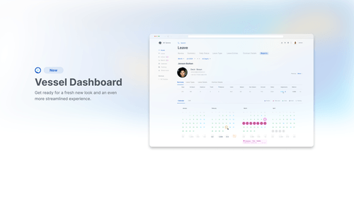 The New Vessel Dashboard - workrest